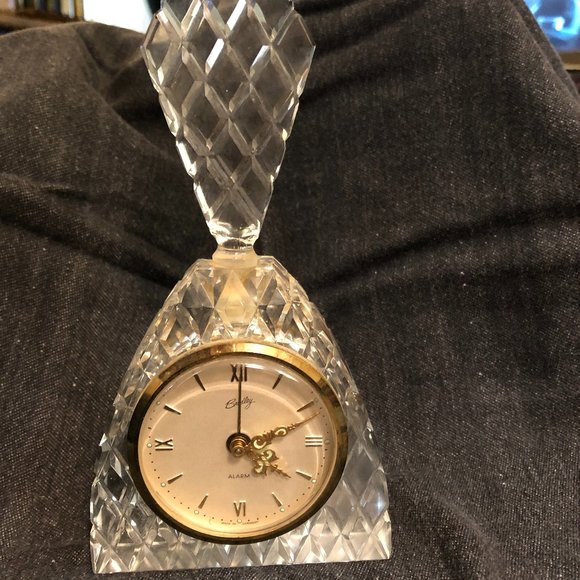 Bradley | Other | Vintage Bradley Crystal Clockperfume Bottle | Poshmark